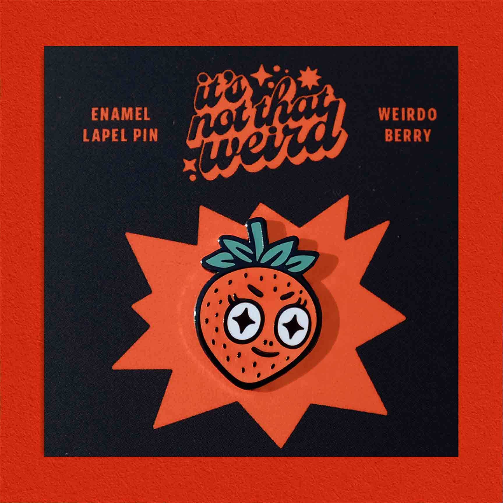 Weirdo Berry Pin – Velcrokid