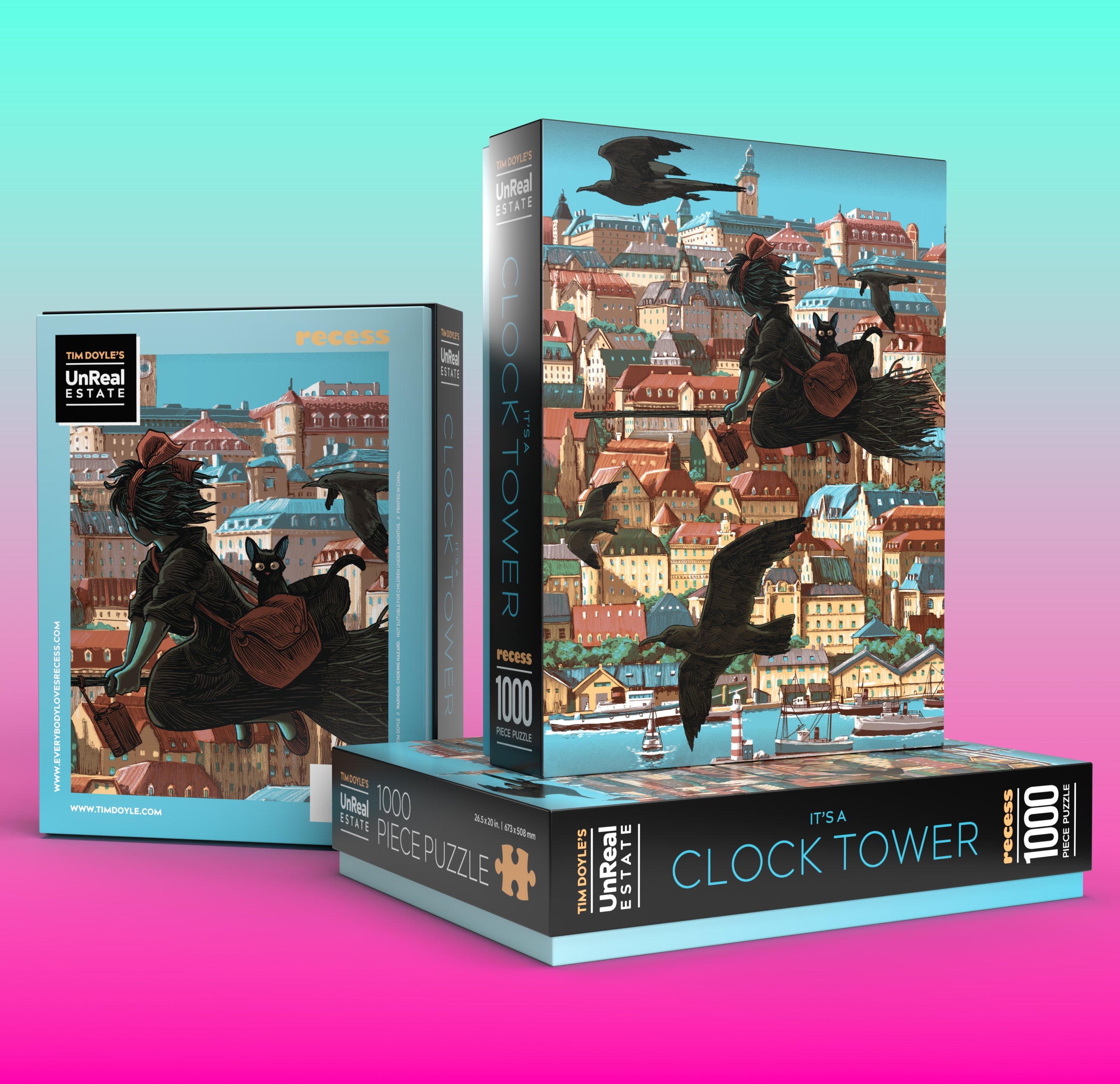It's a Clock Tower! Puzzle by Tim Doyle – Velcrokid